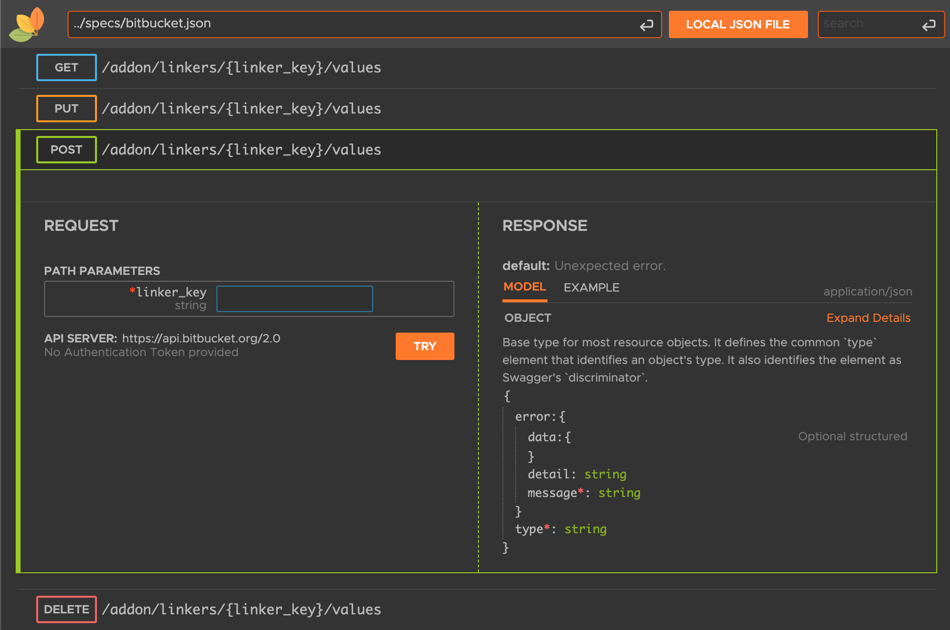 RapiDoc Web Component Based Swagger OpenAPI Spec Viewer